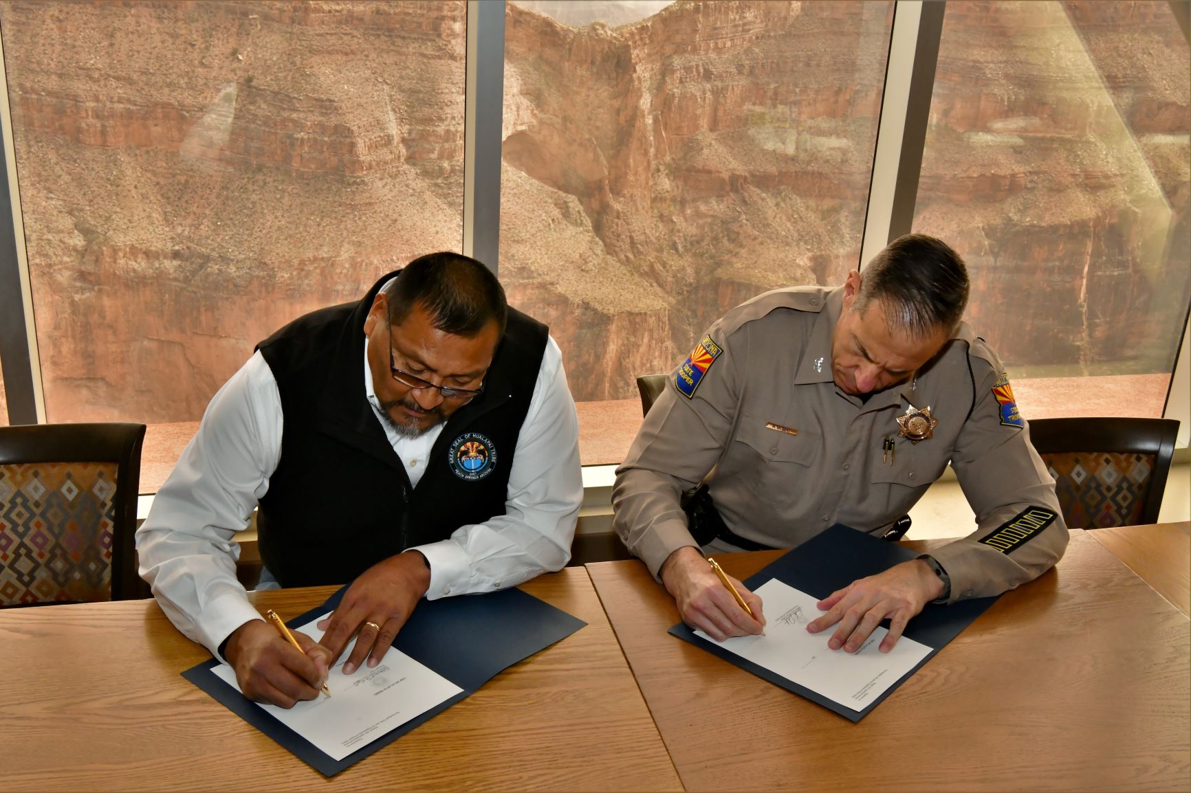 Hualapai Tribe and Arizona Department Of Public Safety Sign Mutual Aid ...